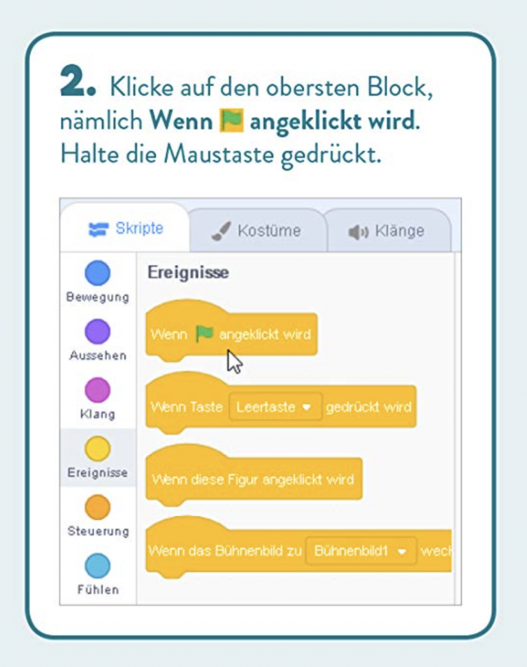 Programmieren lernen mit der Maus - Scratch für Einsteiger - ♡ Technik ...